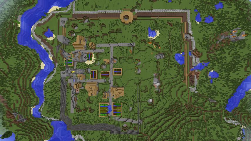 Entrenched Multiplayer Defence/Attack Map Minecraft Map