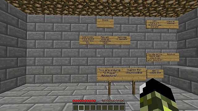 2 Player Adventure Minecraft Map