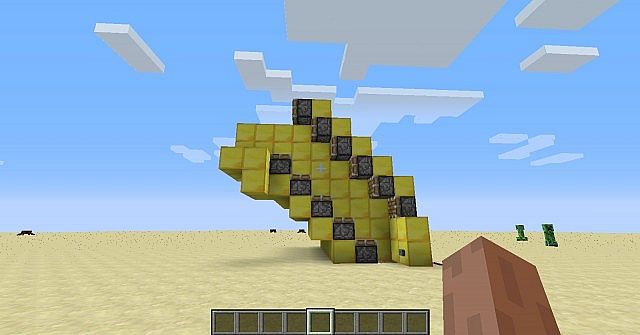 Piston Escalator Minecraft Map