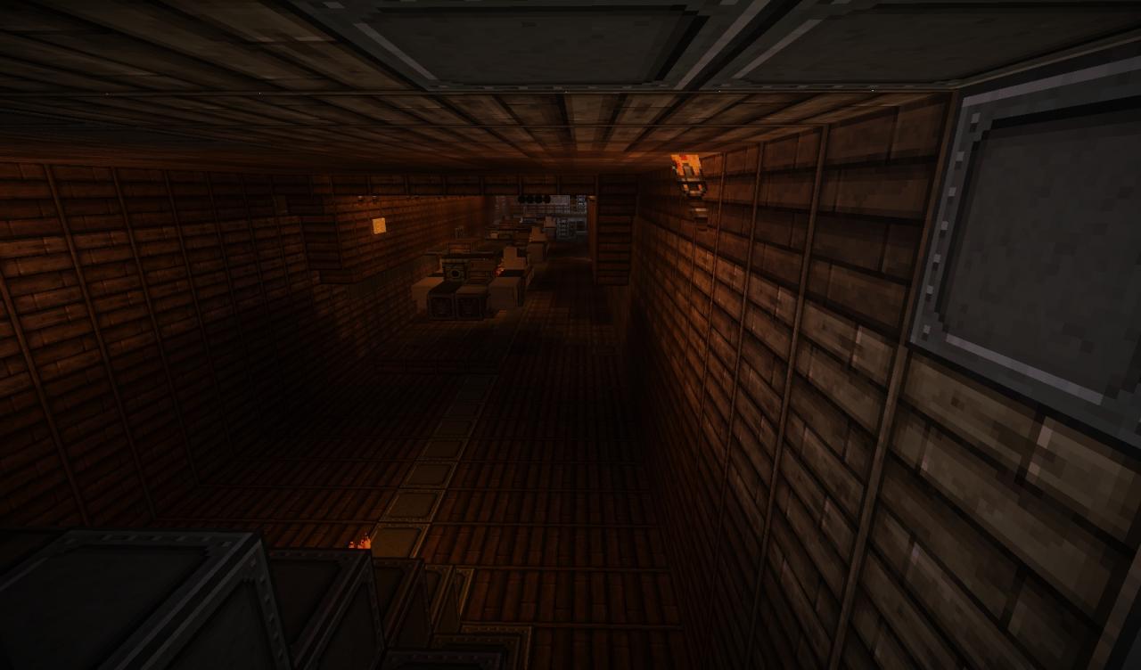 Magellan class Invader (military transport ship) Minecraft Map