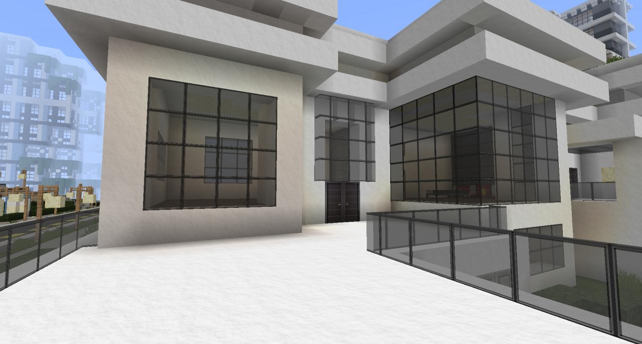 Minim Manor (Modern City Project) Minecraft Map