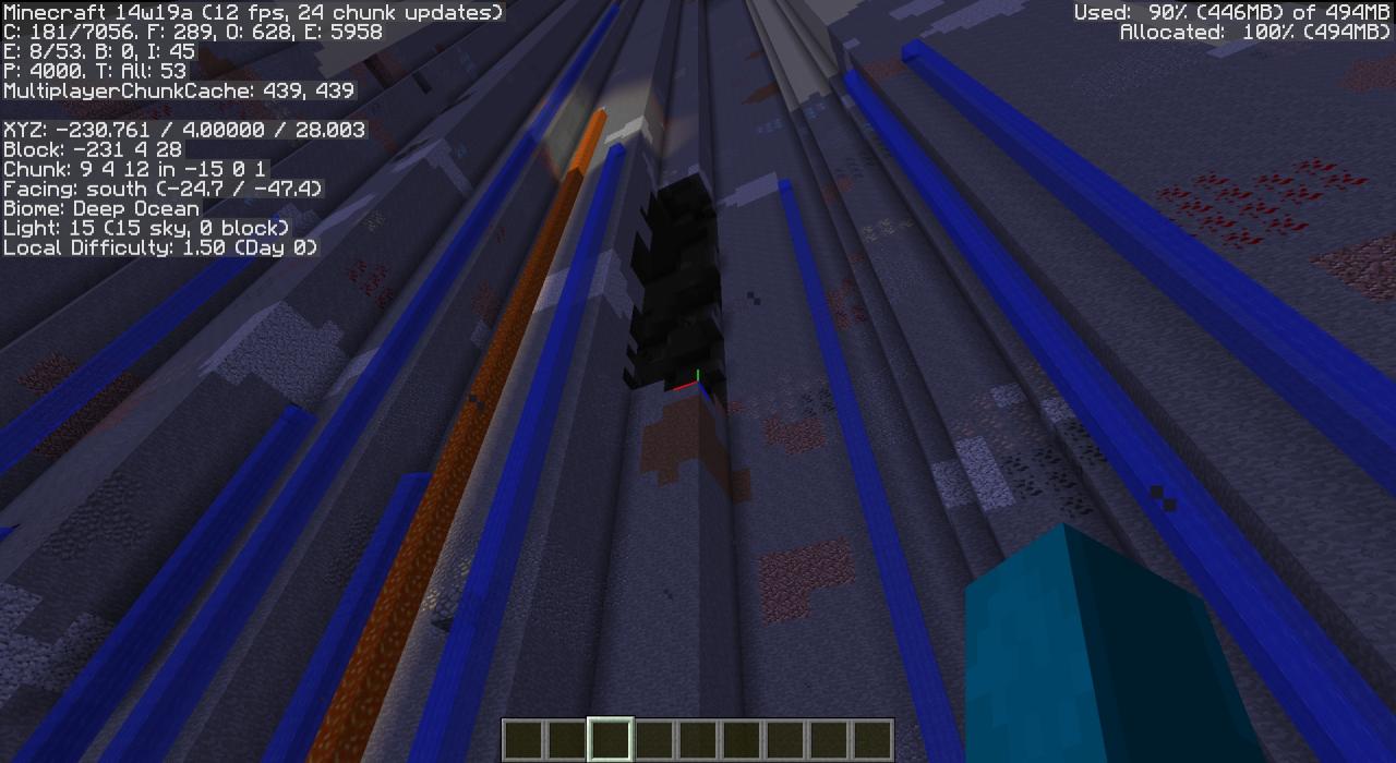 New Awesome minecraft Customized preset [Ore Array] Minecraft Map