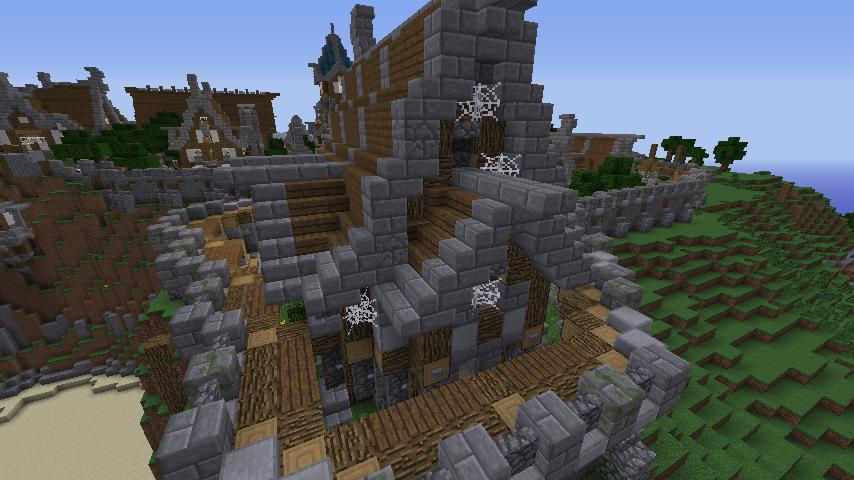 Large Nordic House -Tutorial Attached- Minecraft Map