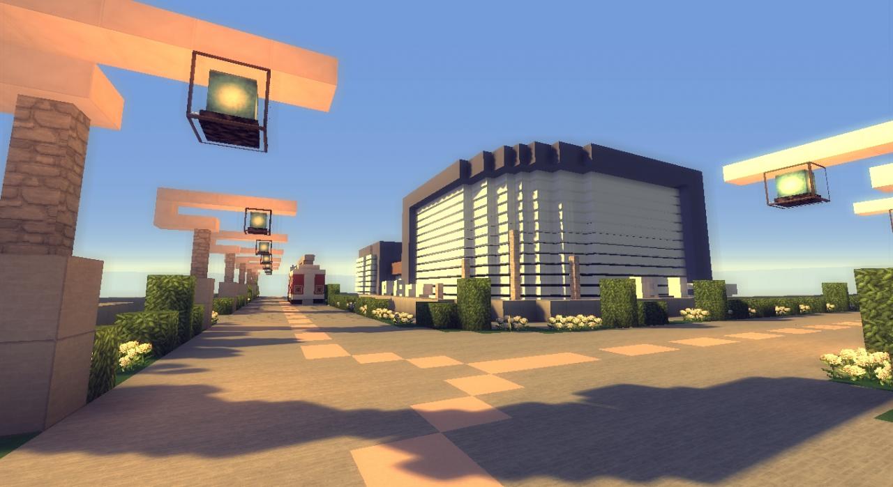 SunBeach City Minecraft Map