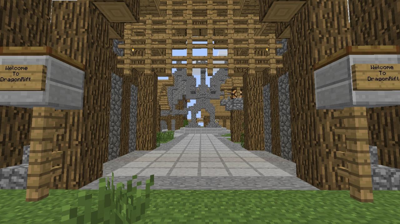 DragonRift (Medieval City) Minecraft Map
