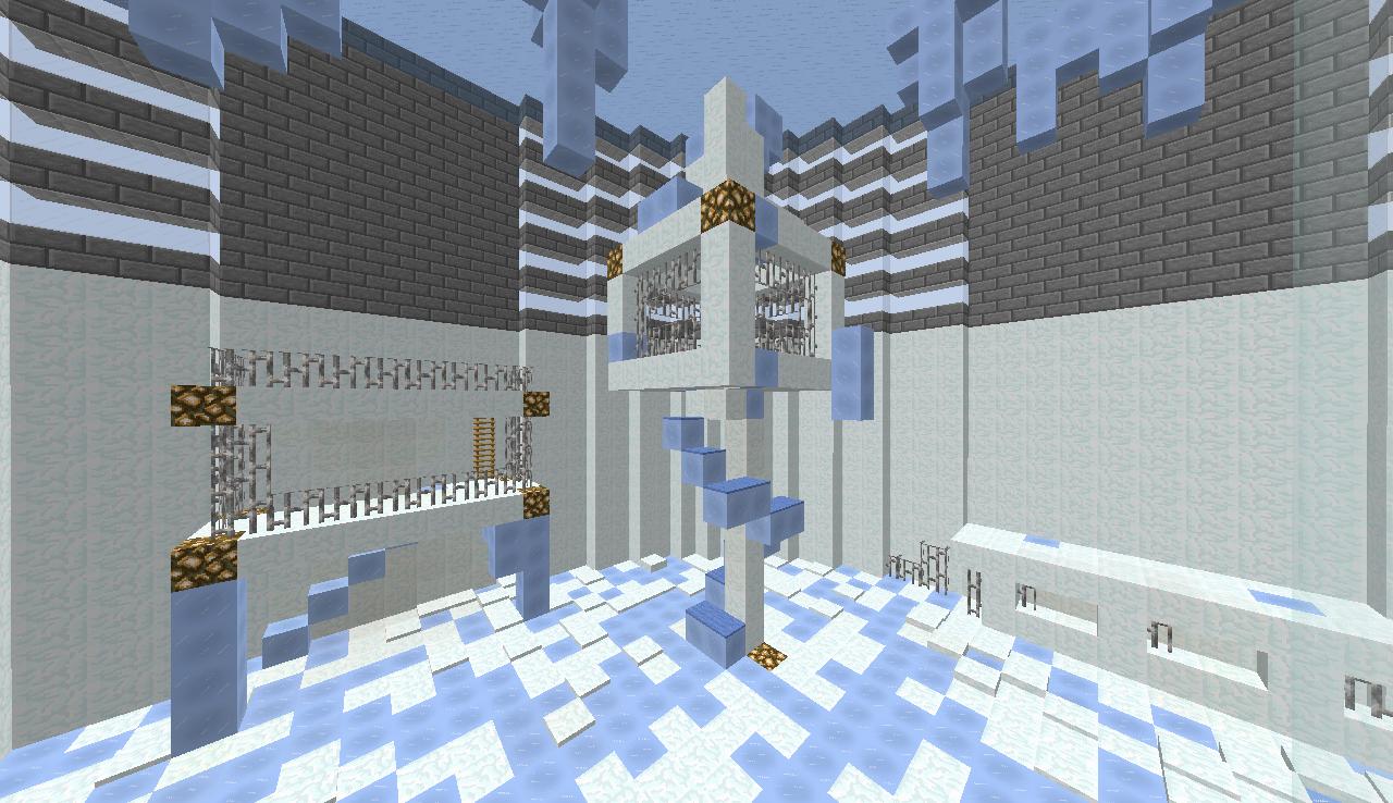 Ice PVP Arena Minecraft Map