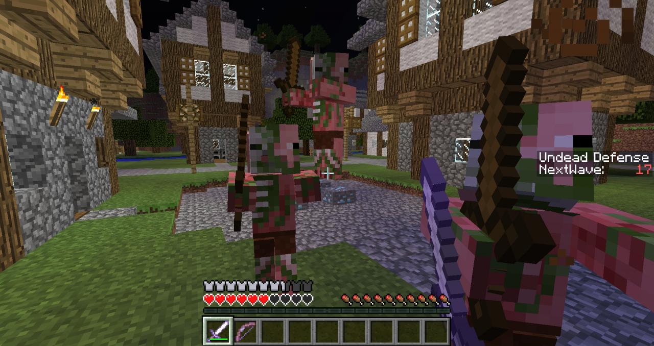 Undead Defense Minecraft Map