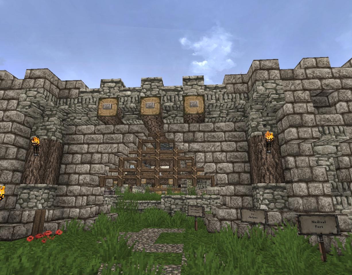 Medival Fort Minecraft Map