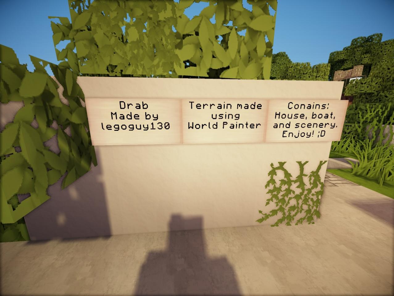 Drab Modern House Minecraft Map