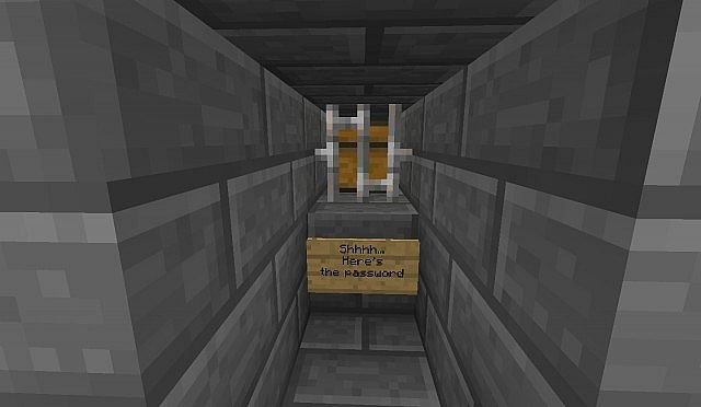 Item Sorter / Password Lock Minecraft Map