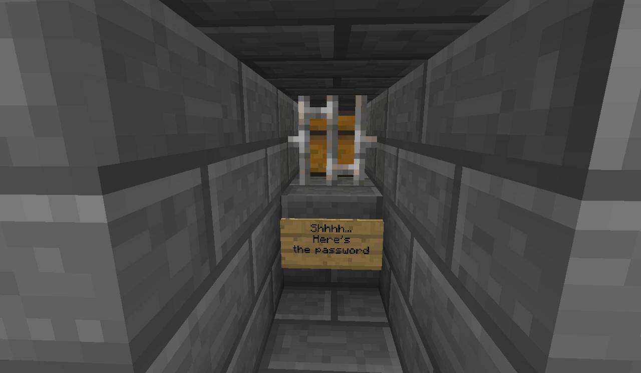 Item Sorter / Password Lock Minecraft Map
