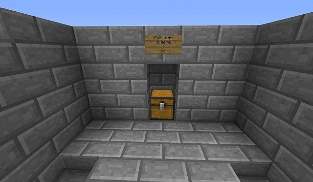 Item Sorter / Password Lock Minecraft Map