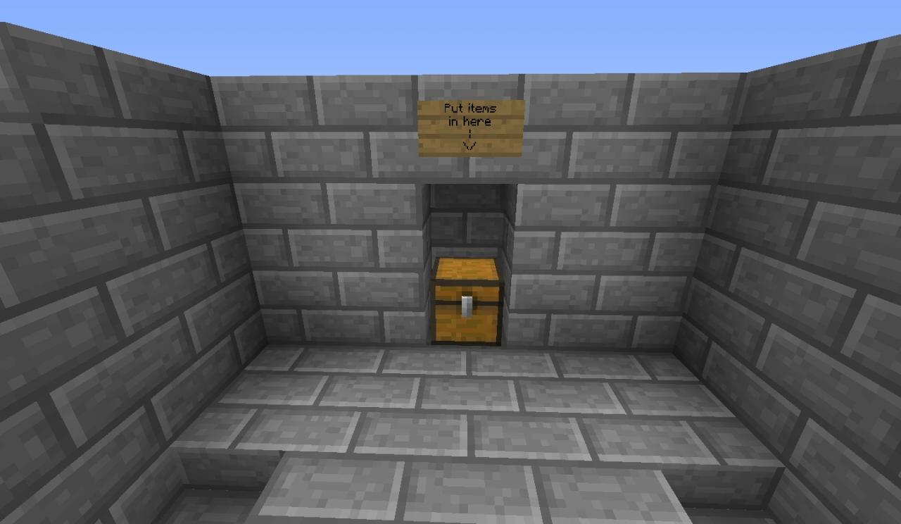 Item Sorter / Password Lock Minecraft Map