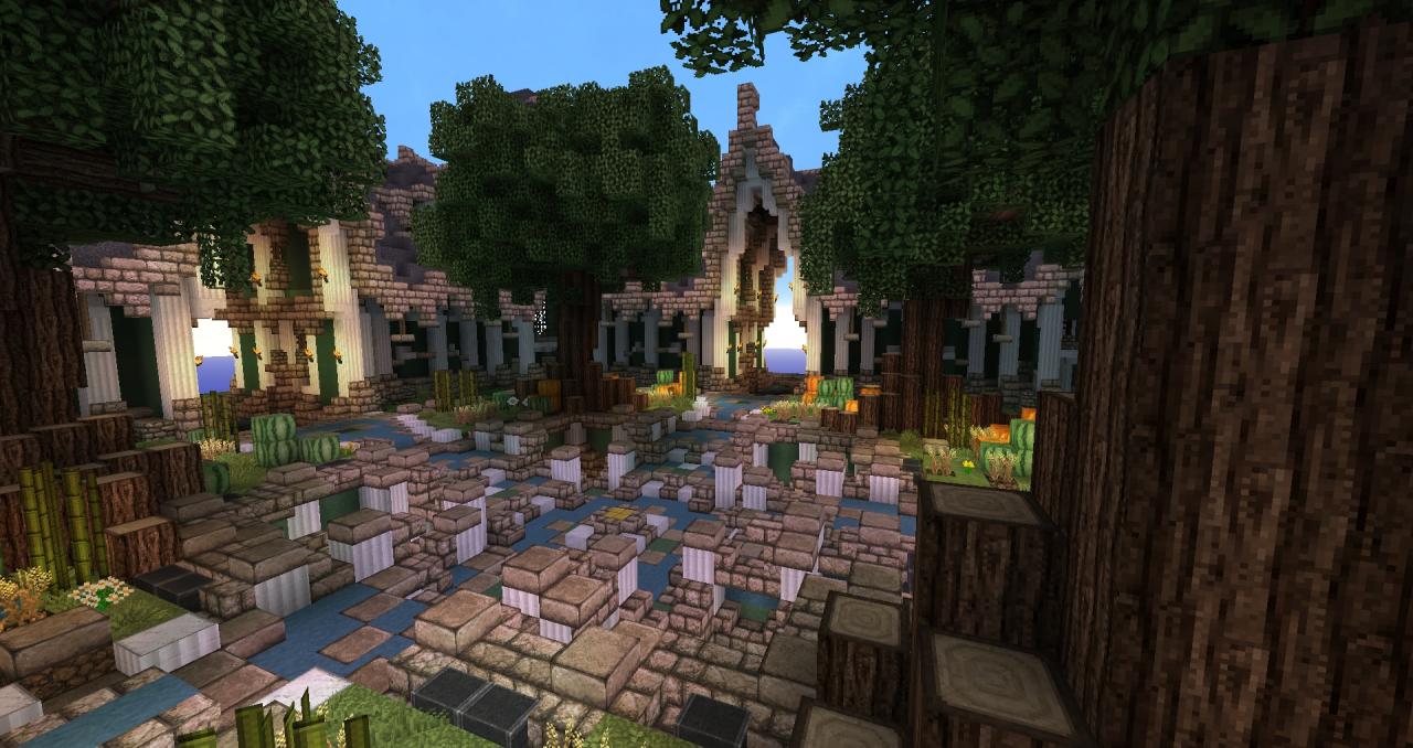 [Fantasy] SwungSword - Creative spawn [Commission] Minecraft Map