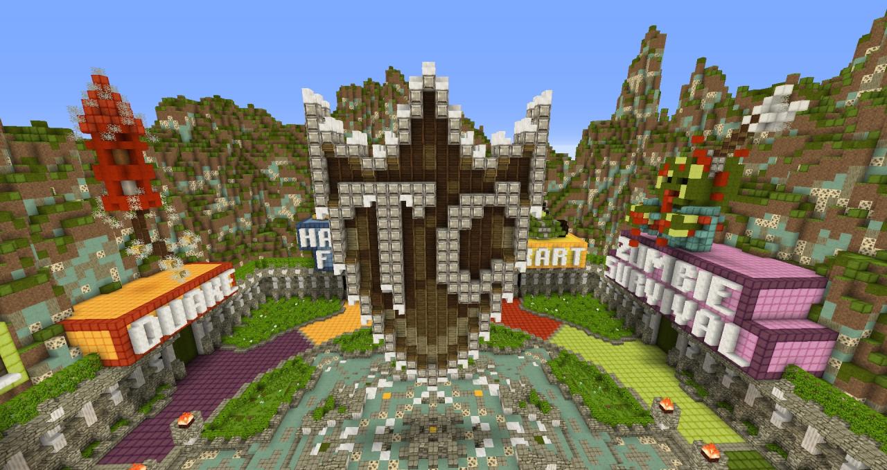 [Fantasy] TagCraftMC - Hub [Commission] Minecraft Map