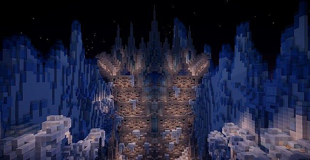 Frozen Peaks Minecraft Map