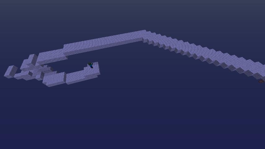 3D line drawer Minecraft Map