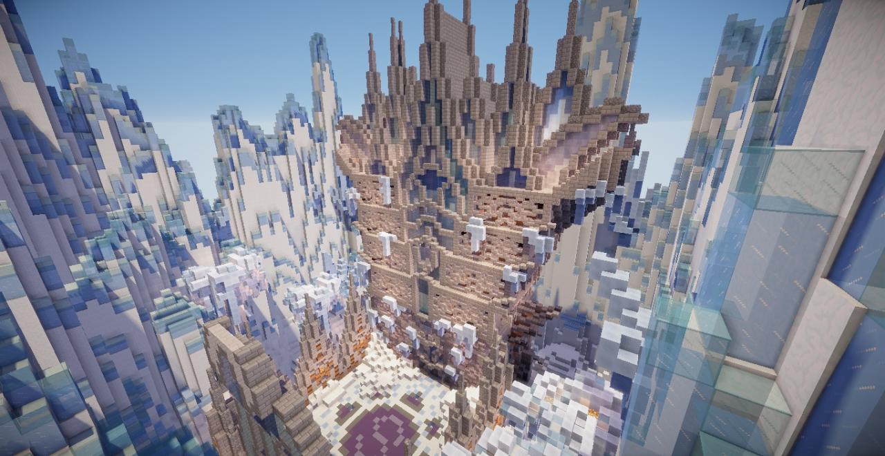 Frozen Peaks Minecraft Map