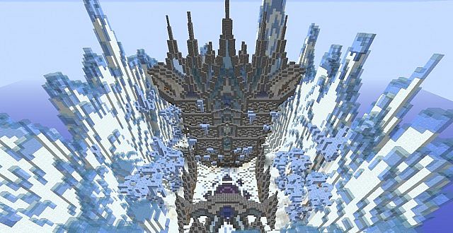 Frozen Peaks Minecraft Map