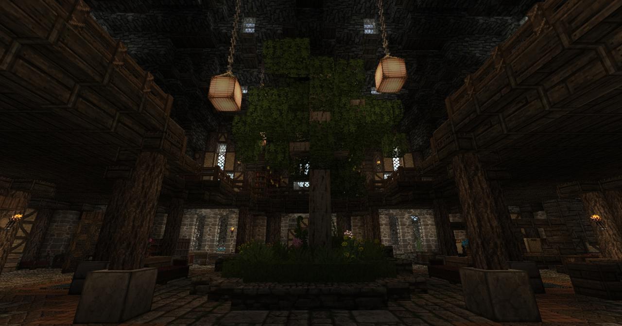 Human Style Healer / Hospital. Minecraft Map