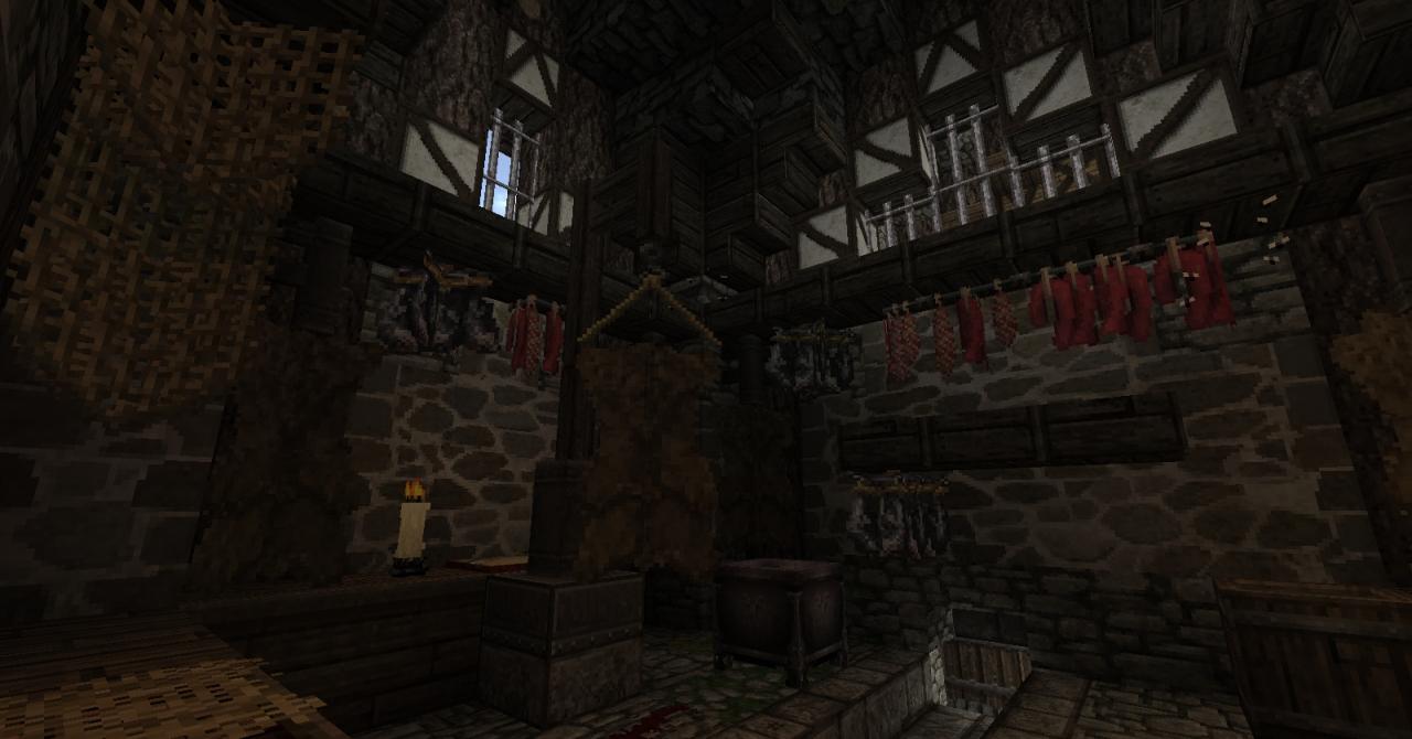 Human Style Slaughterhouse. Minecraft Map