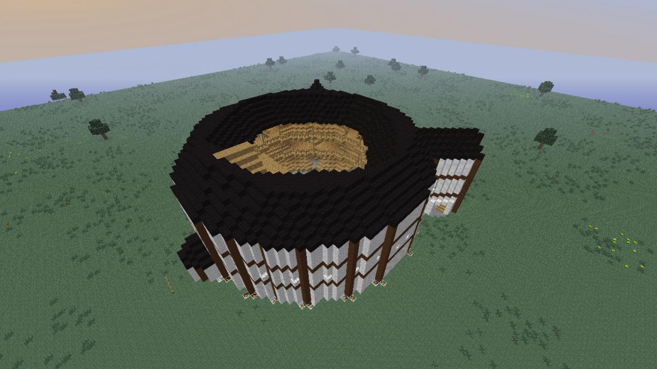 Shakespeare's Globe Theatre in London, England (1:1 Model) Minecraft Map