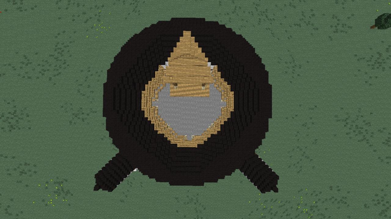 Shakespeare's Globe Theatre in London, England (1:1 Model) Minecraft Map