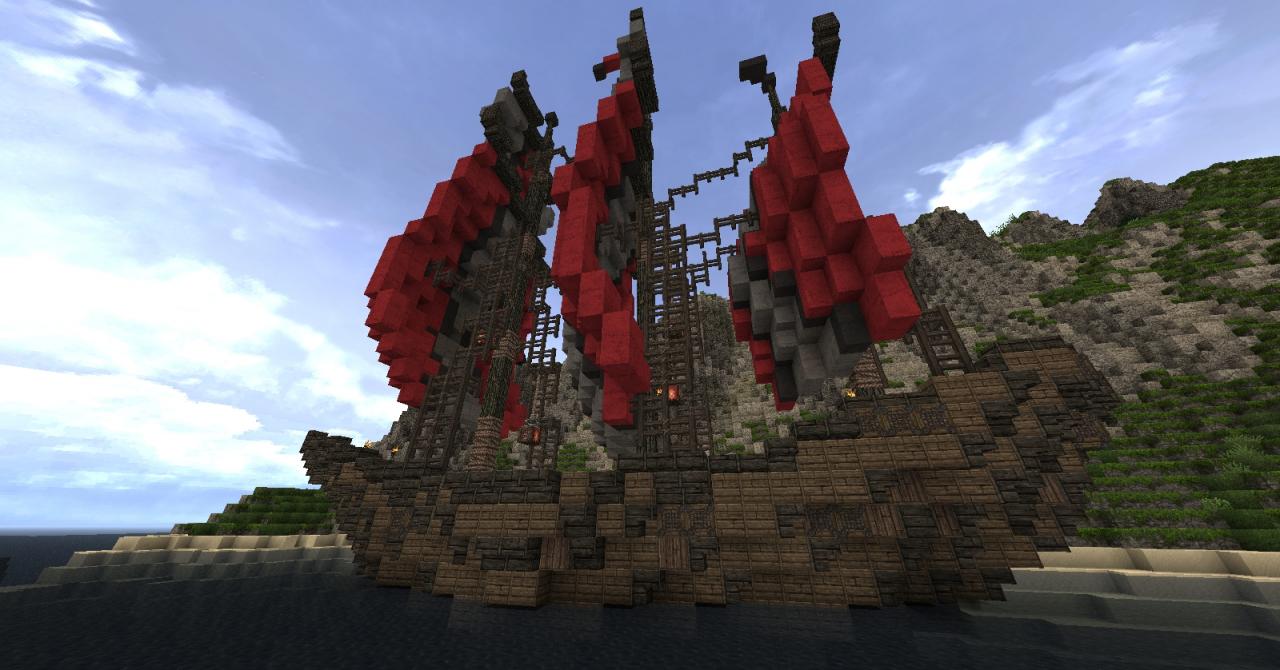 Ship Designs. Minecraft Map