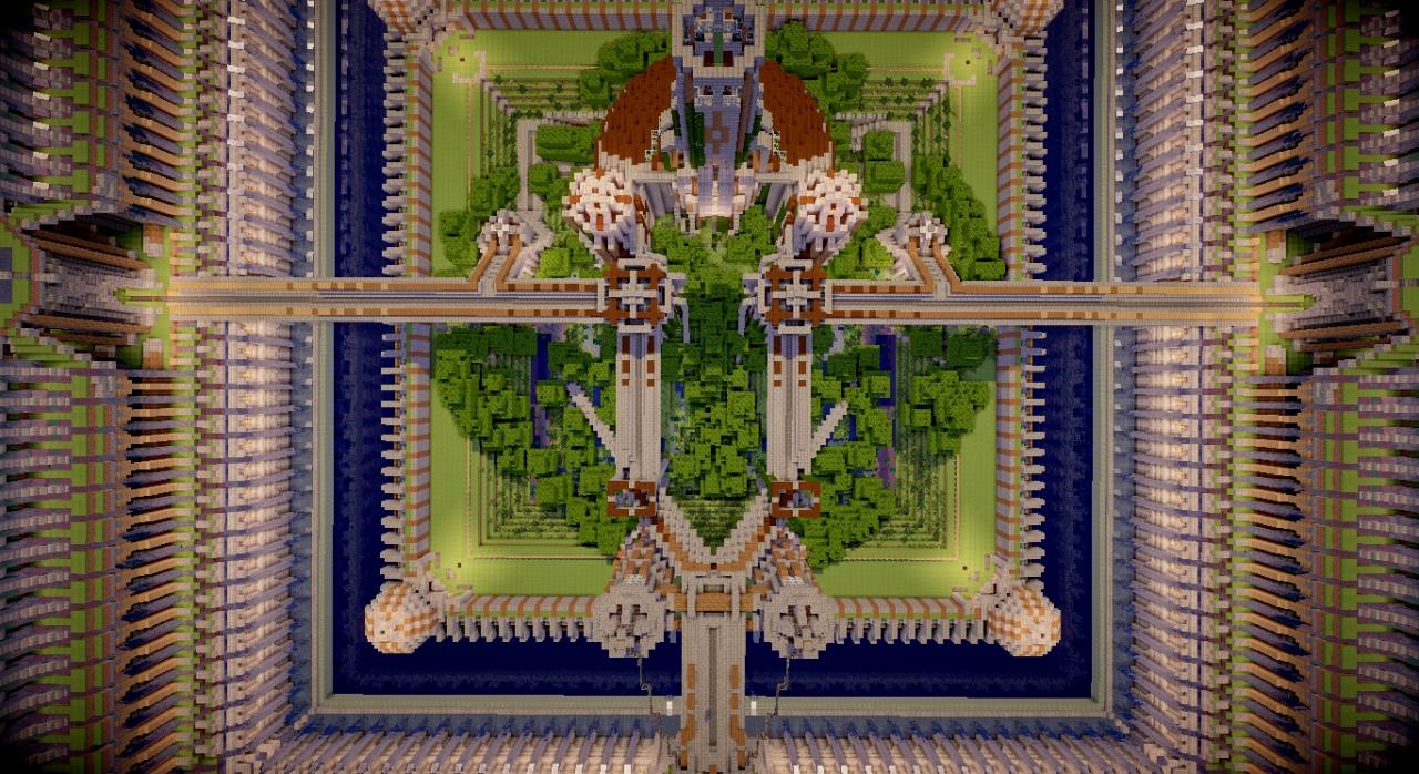 Epic spawn-castel [project] / Build 1.0 Minecraft Map