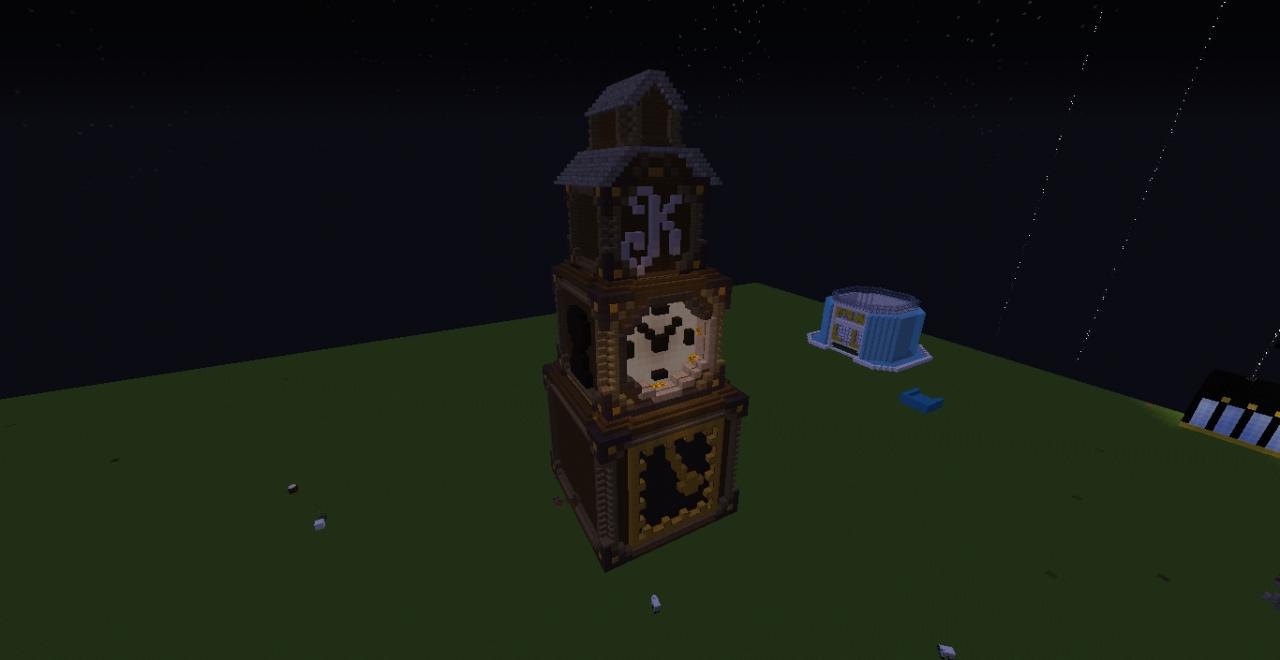 Large KingCraft Clock! Minecraft Map