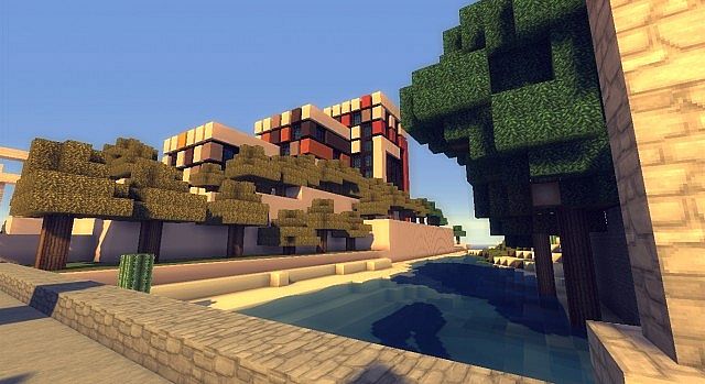 City NightVale on the minetopia server Minecraft Map