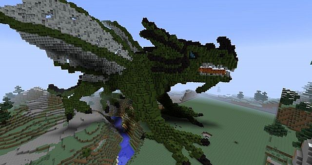 Green Dragon Minecraft Map