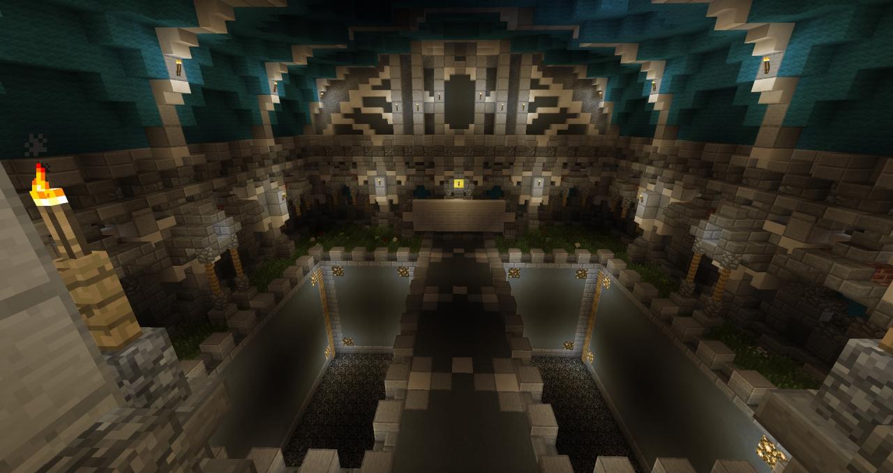 [Fantasy] SwungSword - Prison Spawn + Map [Commission] Minecraft Map