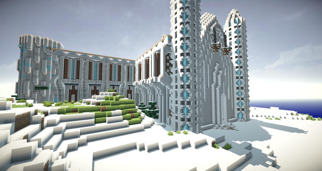 Ice Castle Minecraft Map