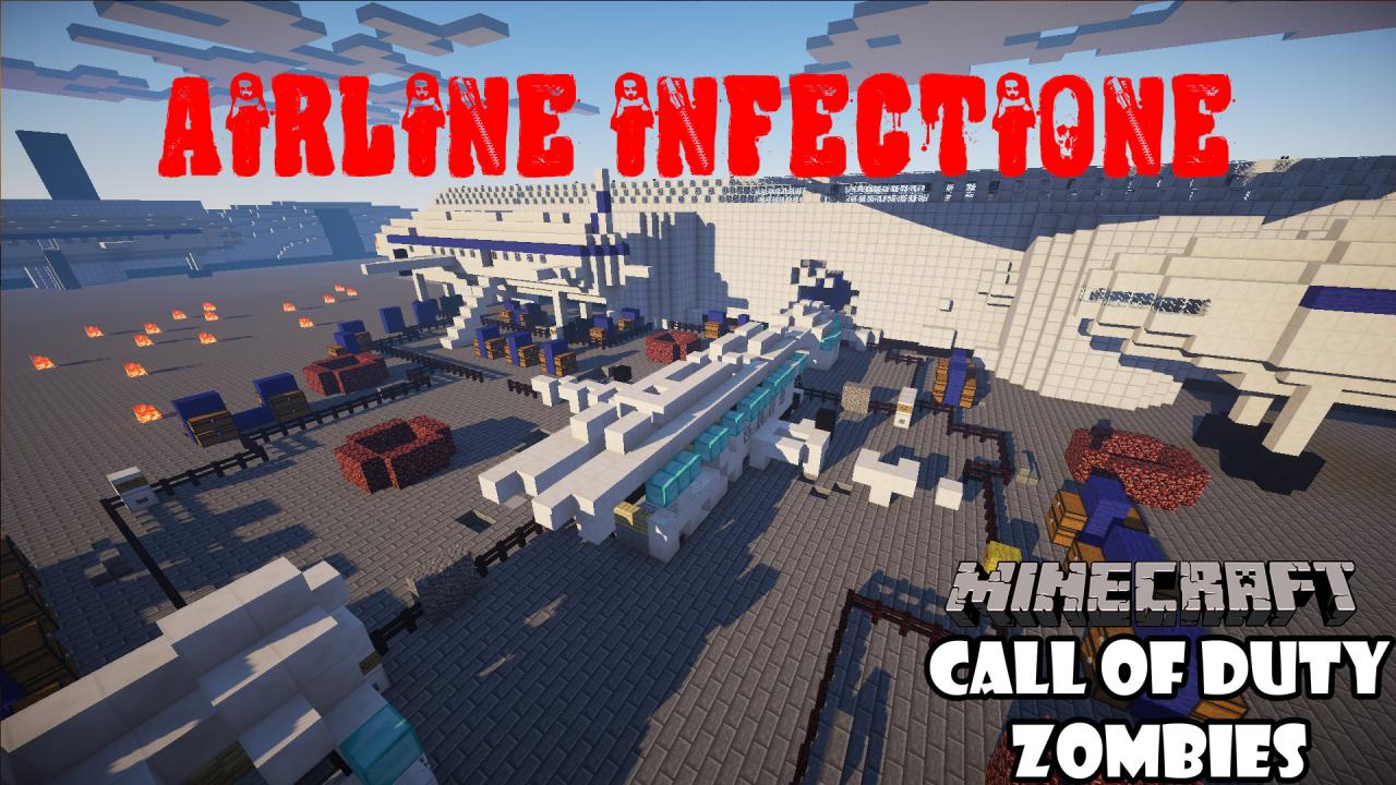 Airline Infectione [Minecraft Call of Duty Zombie Map] [Snapshot 14w ...