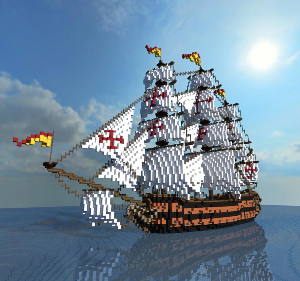 Spanish Armada Minecraft Map