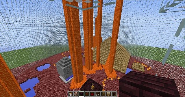 Nether PvP Arena Minecraft Map