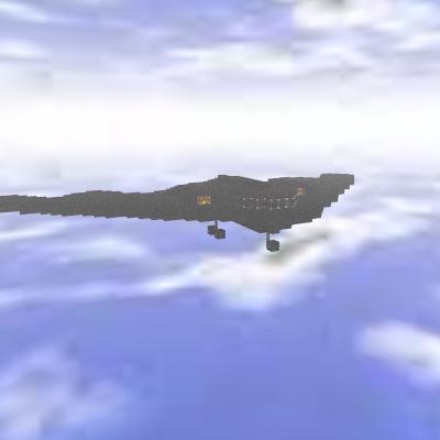 b-2 spirit stealth bomber Minecraft Map