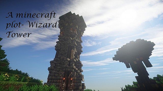 The Wizard Tower- Minecraft Plot Minecraft Map