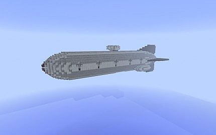 Royal Navy Battleship Airship Minecraft Map