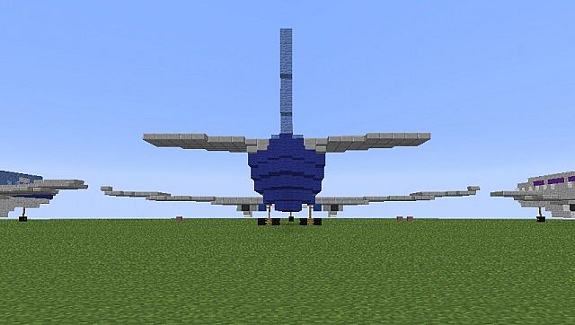 Boeing 787 Dreamliner - Boeing Livery Minecraft Map