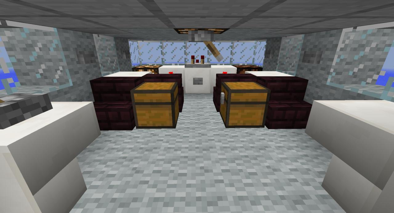 Military Frigate Minecraft Map