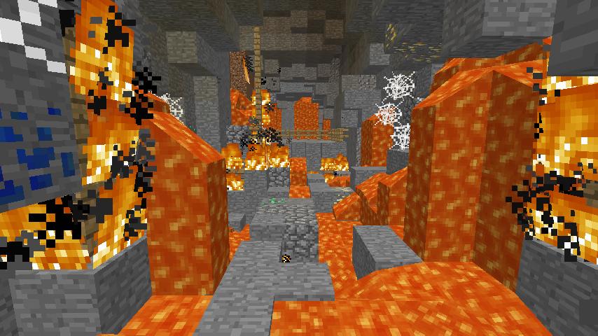 -=Lava Caverns=- Parkour Map Minecraft Map