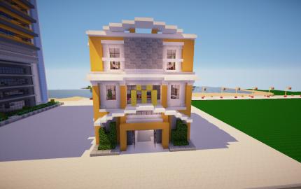 Modern Burger Shop Minecraft Map