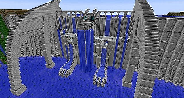 Dragon Dam Minecraft Map