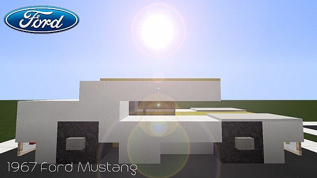 1967 Ford Mustang | Minecraft Vehicles Minecraft Map