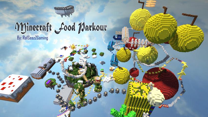 Minecraft Food Parkour [PvE] [Parkour] [1.6+] Minecraft Map