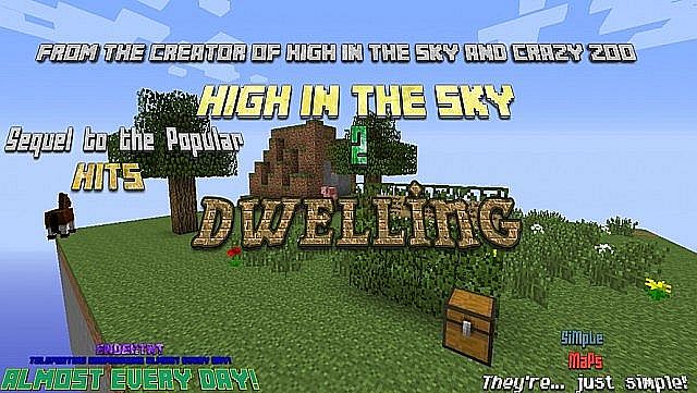 High in the Sky 2! [Skyblock] [Special Update!] Minecraft Map