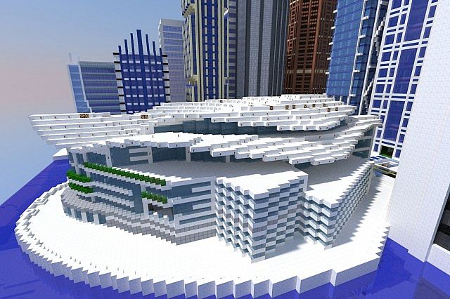 Hong Kong Convention Center Minecraft Map
