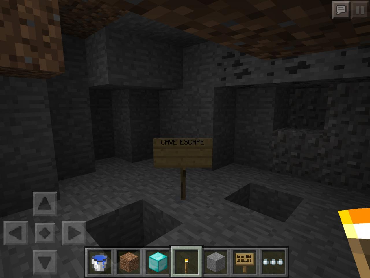Cave Escape Minecraft Map